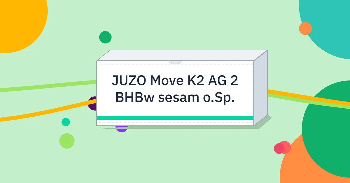 Symbolbild: Packung mit der Aufschrift JUZO Move K2 AG 2 BHBw sesam o.Sp. (PZN 18526435) – Verfügbarkeit und Bezug in Apotheken in Frankfurt am Main