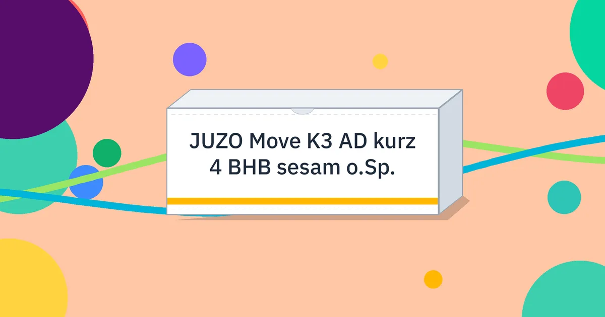 Symbolbild: Packung mit der Aufschrift JUZO Move K3 AD kurz 4 BHB sesam o.Sp. (PZN 18569108) – Verfügbarkeit und Bezug in Apotheken in Frankfurt am Main