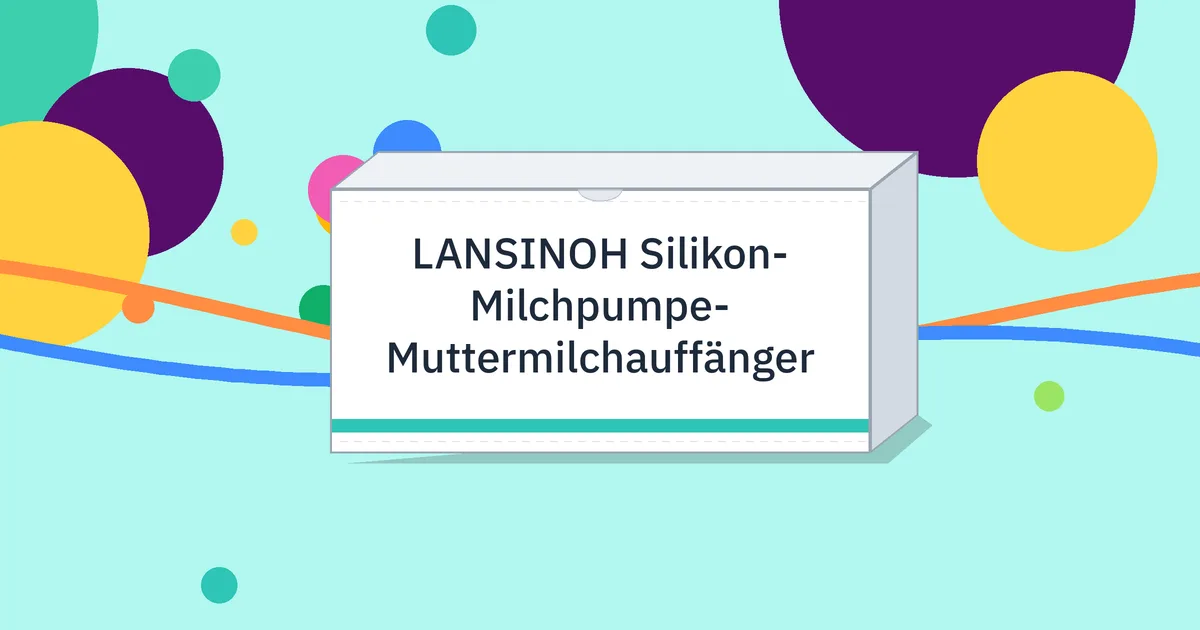 Symbolbild: Packung mit der Aufschrift LANSINOH Silikon-Milchpumpe-Muttermilchauffänger (PZN 17586814) – Verfügbarkeit und Bezug in Apotheken in Frankfurt am Main