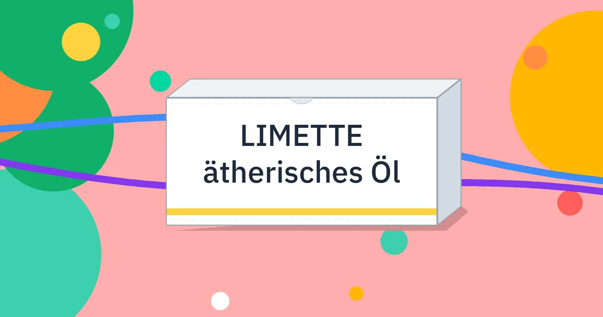 Symbolbild: Packung mit der Aufschrift LIMETTE ätherisches Öl (PZN 01223417) – Verfügbarkeit und Bezug in Apotheken in Frankfurt am Main