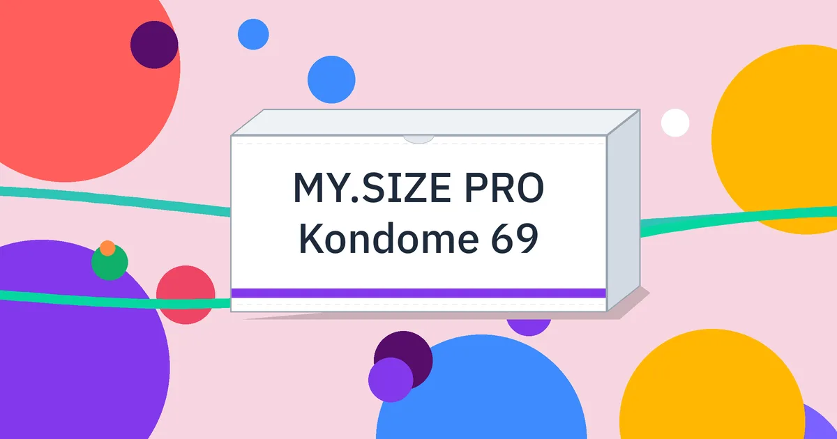 Symbolbild: Packung mit der Aufschrift MY.SIZE PRO Kondome 69 (PZN 17458223) – Verfügbarkeit und Bezug in Apotheken in Frankfurt am Main