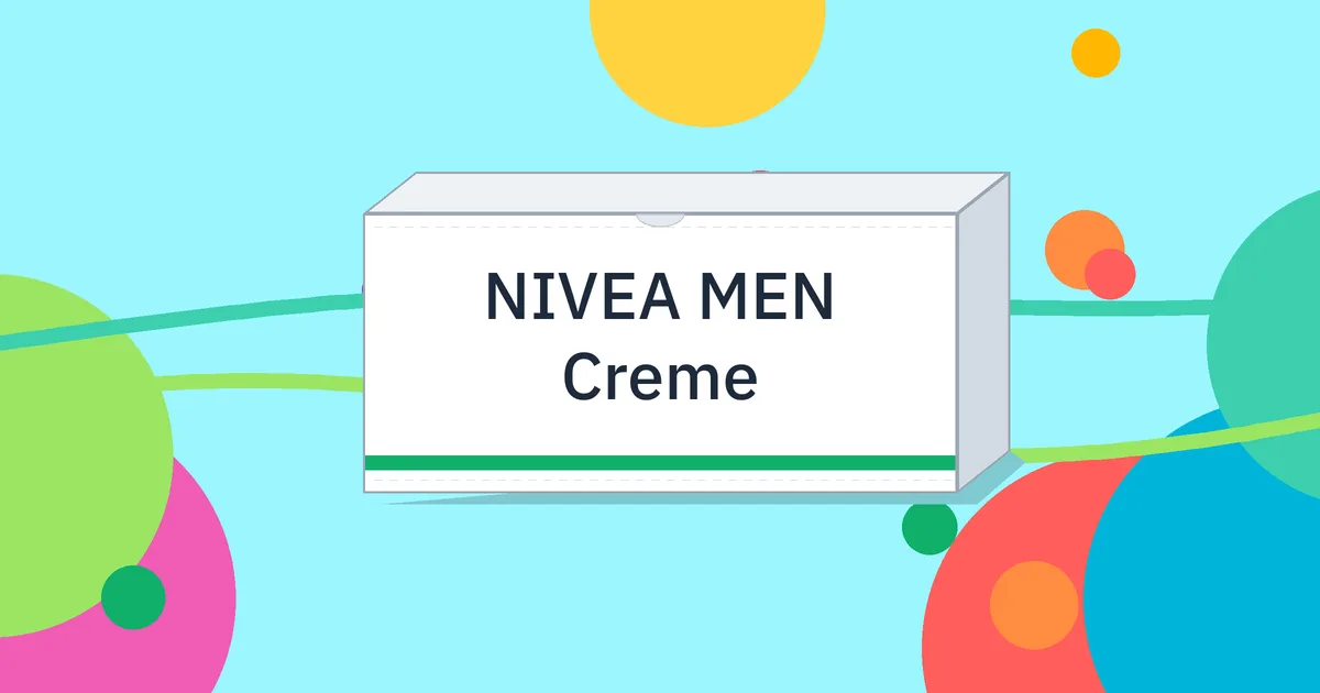 Symbolbild: Packung mit der Aufschrift NIVEA MEN Creme (PZN 11193290) – Verfügbarkeit und Bezug in Apotheken in Frankfurt am Main