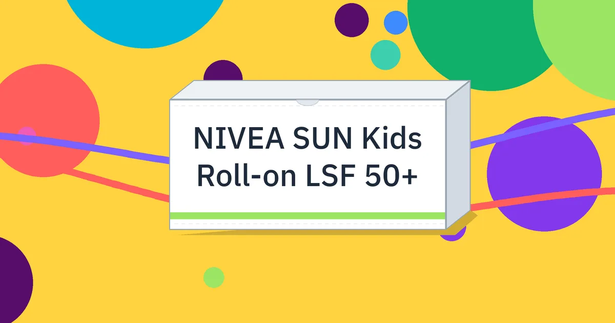 Symbolbild: Packung mit der Aufschrift NIVEA SUN Kids Roll-on LSF 50+ (PZN 11694862) – Verfügbarkeit und Bezug in Apotheken in Frankfurt am Main