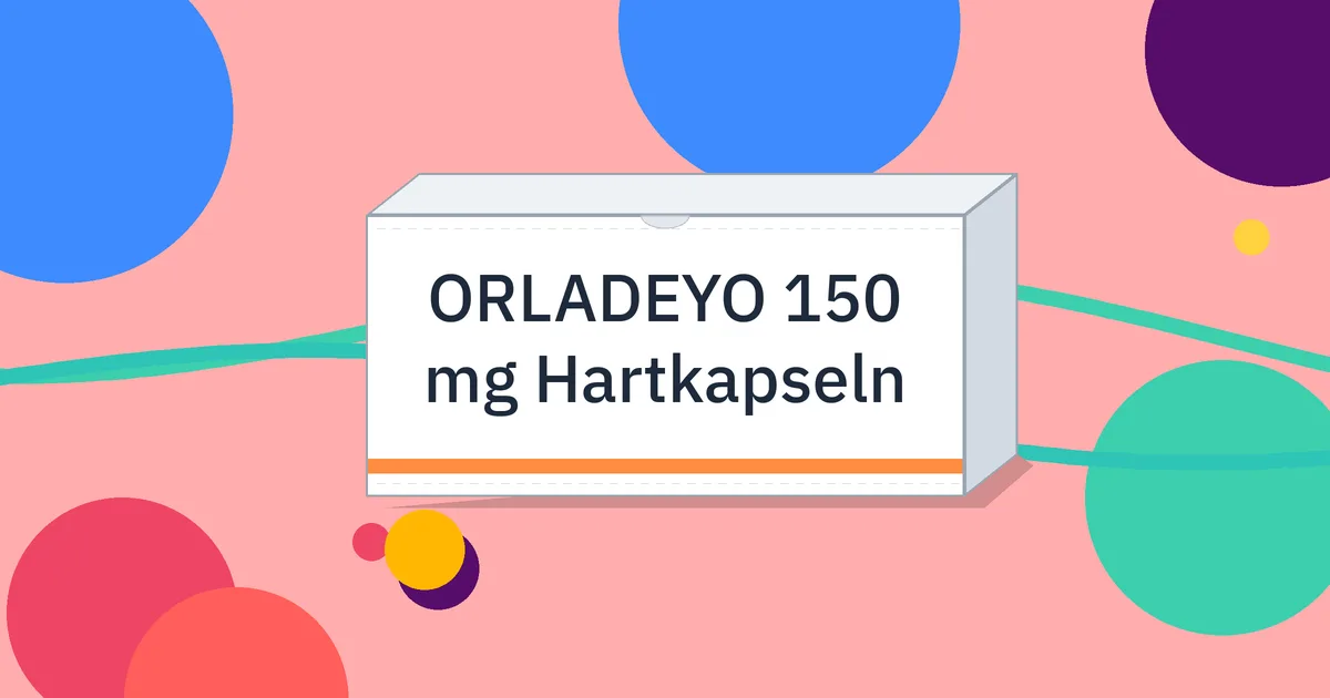Symbolbild: Packung mit der Aufschrift ORLADEYO 150 mg Hartkapseln (PZN 19996427) – Verfügbarkeit und Bezug in Apotheken in Frankfurt am Main
