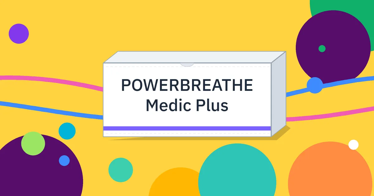 Symbolbild: Packung mit der Aufschrift POWERBREATHE Medic Plus (PZN 11100526) – Verfügbarkeit und Bezug in Apotheken in Frankfurt am Main