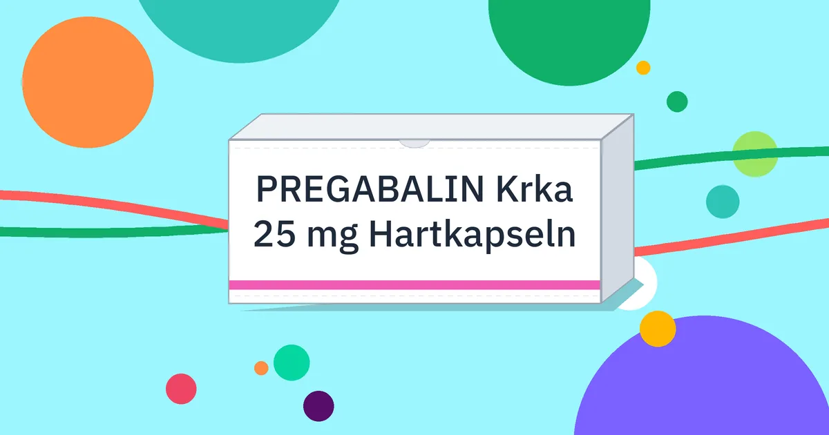 Symbolbild: Packung mit der Aufschrift PREGABALIN Krka 25 mg Hartkapseln (PZN 16387834) – Verfügbarkeit und Bezug in Apotheken in Frankfurt am Main