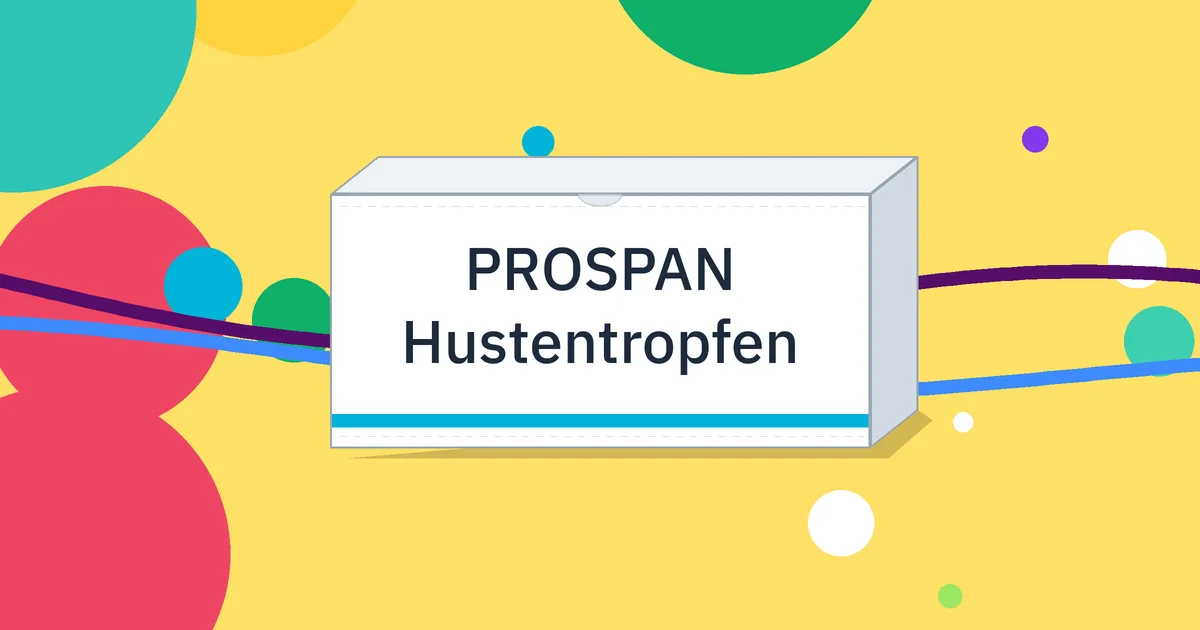 Symbolbild: Packung mit der Aufschrift PROSPAN Hustentropfen (PZN 08585968) – Verfügbarkeit und Bezug in Apotheken in Frankfurt am Main