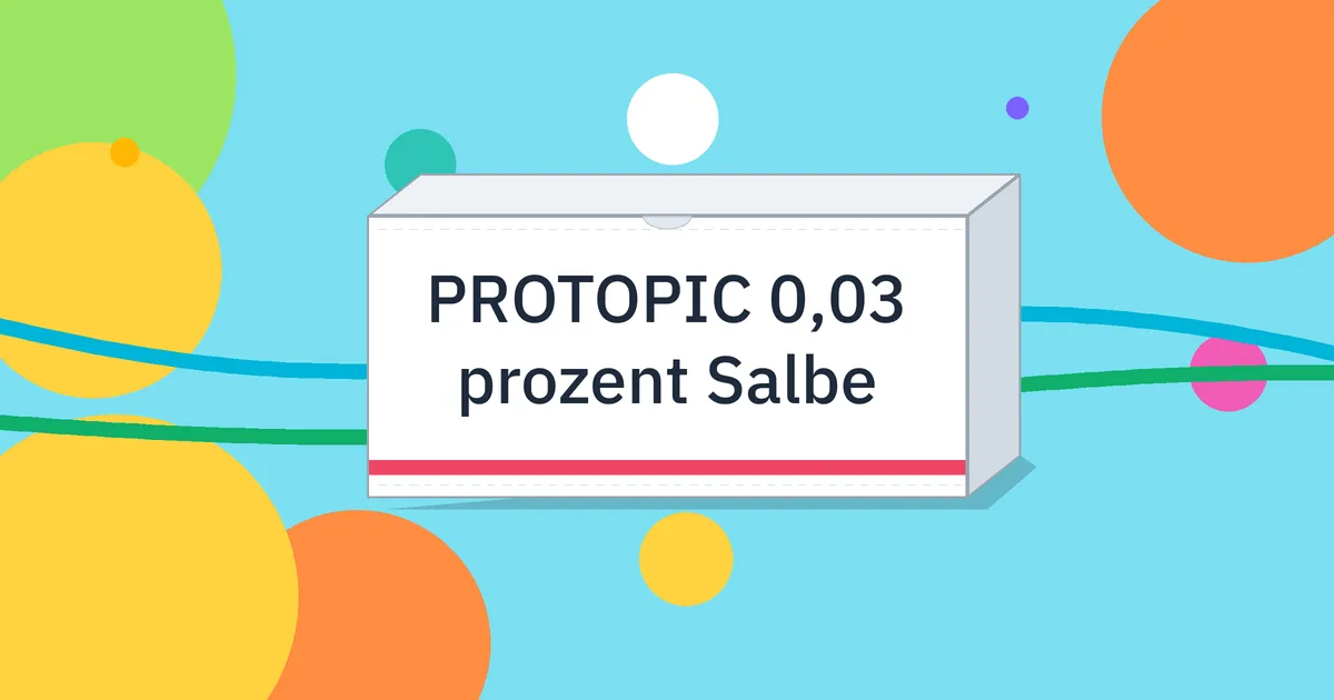 Symbolbild: Packung mit der Aufschrift PROTOPIC 0,03 prozent Salbe (PZN 01472994) – Verfügbarkeit und Bezug in Apotheken in Frankfurt am Main