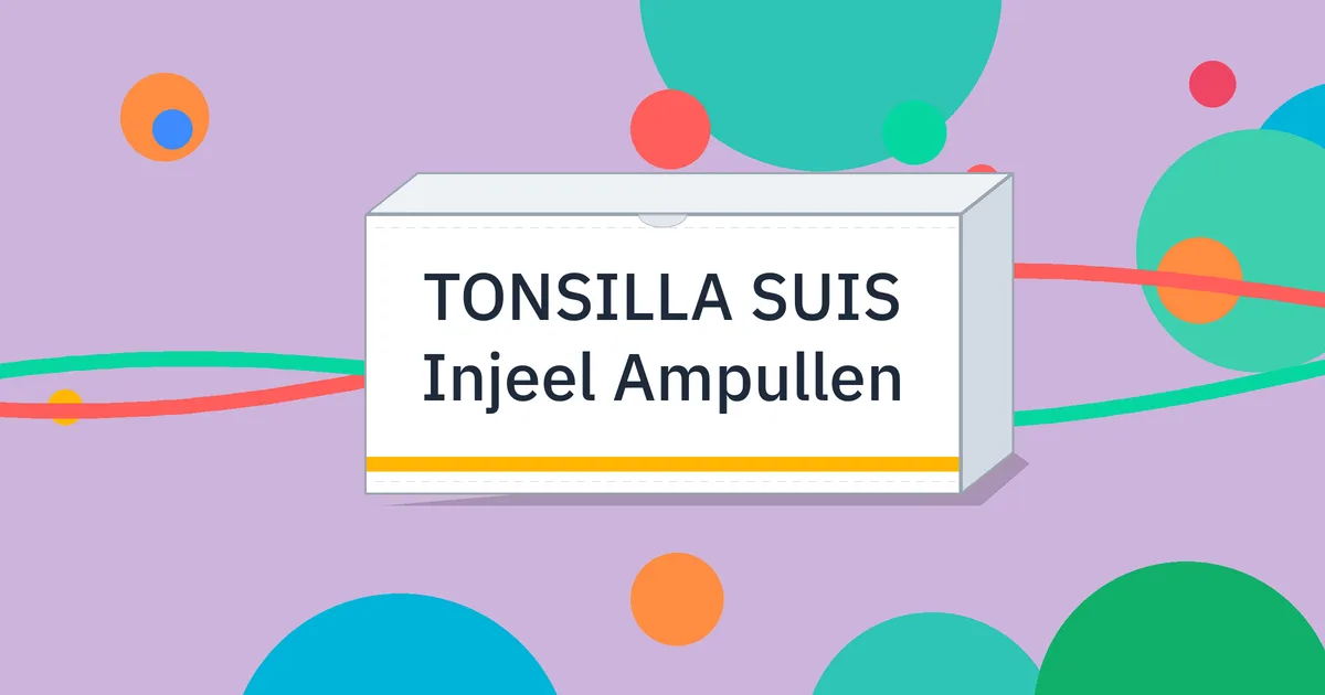 Symbolbild: Packung mit der Aufschrift TONSILLA SUIS Injeel Ampullen (PZN 01034366) – Verfügbarkeit und Bezug in Apotheken in Frankfurt am Main
