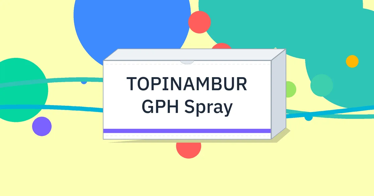Symbolbild: Packung mit der Aufschrift TOPINAMBUR GPH Spray (PZN 03034028) – Verfügbarkeit und Bezug in Apotheken in Frankfurt am Main