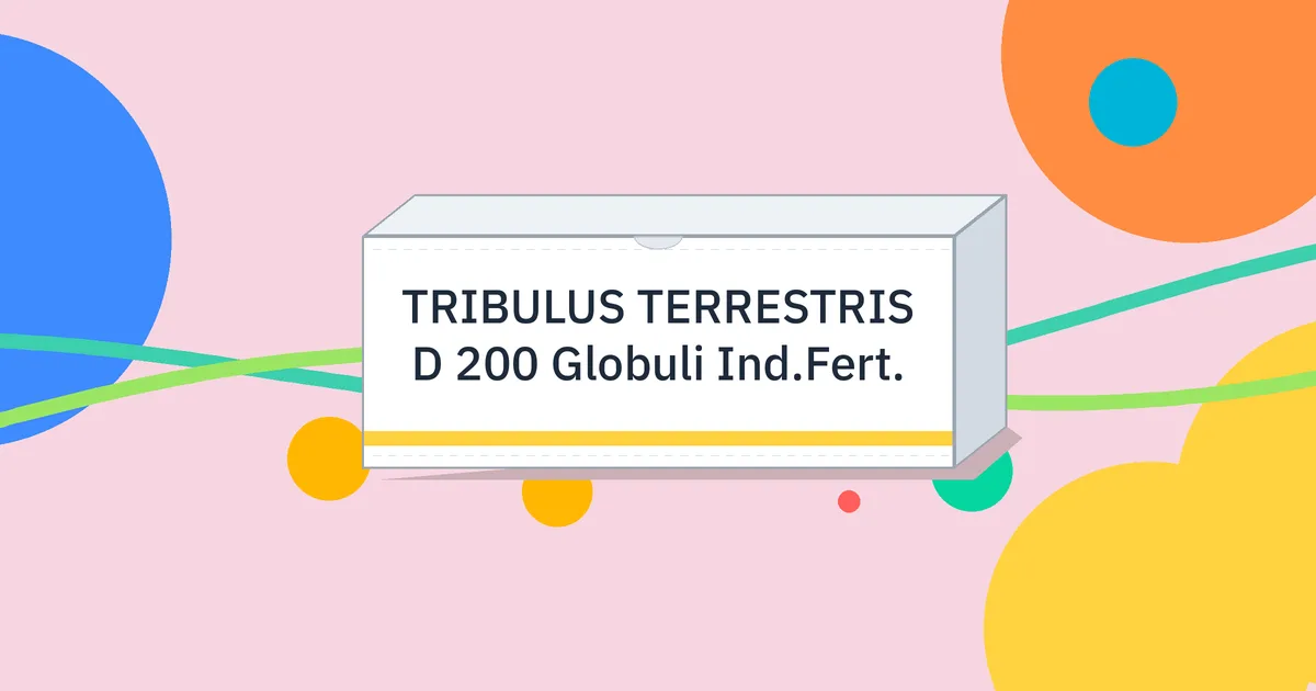 Symbolbild: Packung mit der Aufschrift TRIBULUS TERRESTRIS D 200 Globuli Ind.Fert. (PZN 17699889) – Verfügbarkeit und Bezug in Apotheken in Frankfurt am Main