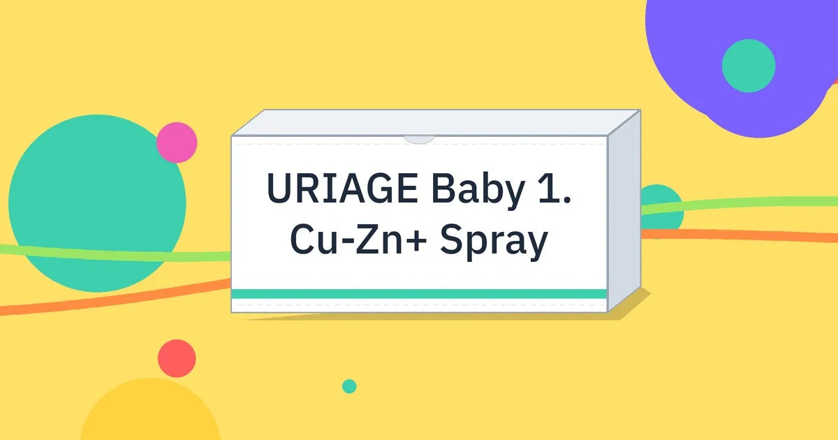 Symbolbild: Packung mit der Aufschrift URIAGE Baby 1. Cu-Zn+ Spray (PZN 17182330) – Verfügbarkeit und Bezug in Apotheken in Frankfurt am Main