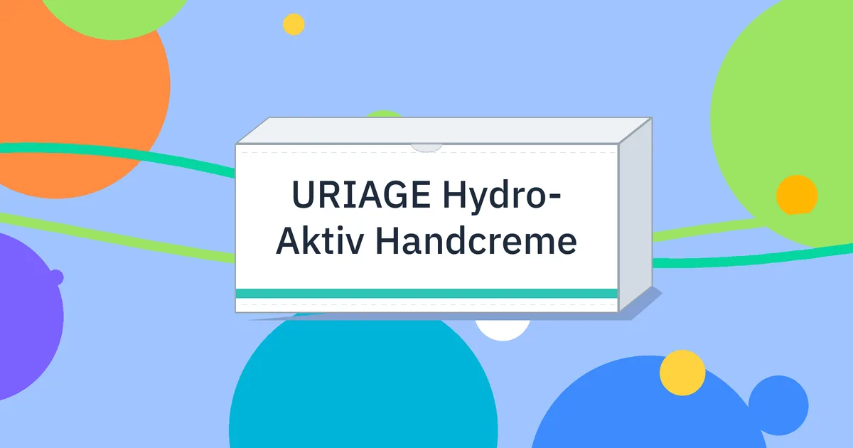 Symbolbild: Packung mit der Aufschrift URIAGE Hydro-Aktiv Handcreme (PZN 17182123) – Verfügbarkeit und Bezug in Apotheken in Frankfurt am Main