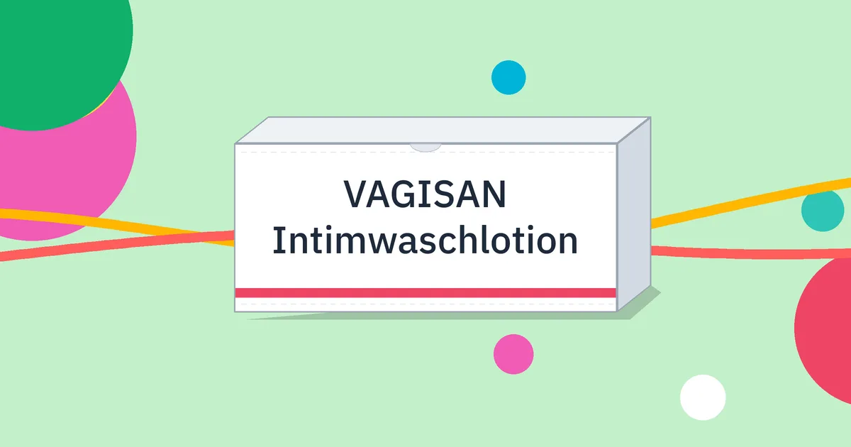 Symbolbild: Packung mit der Aufschrift VAGISAN Intimwaschlotion (PZN 10020297) – Verfügbarkeit und Bezug in Apotheken in Frankfurt am Main