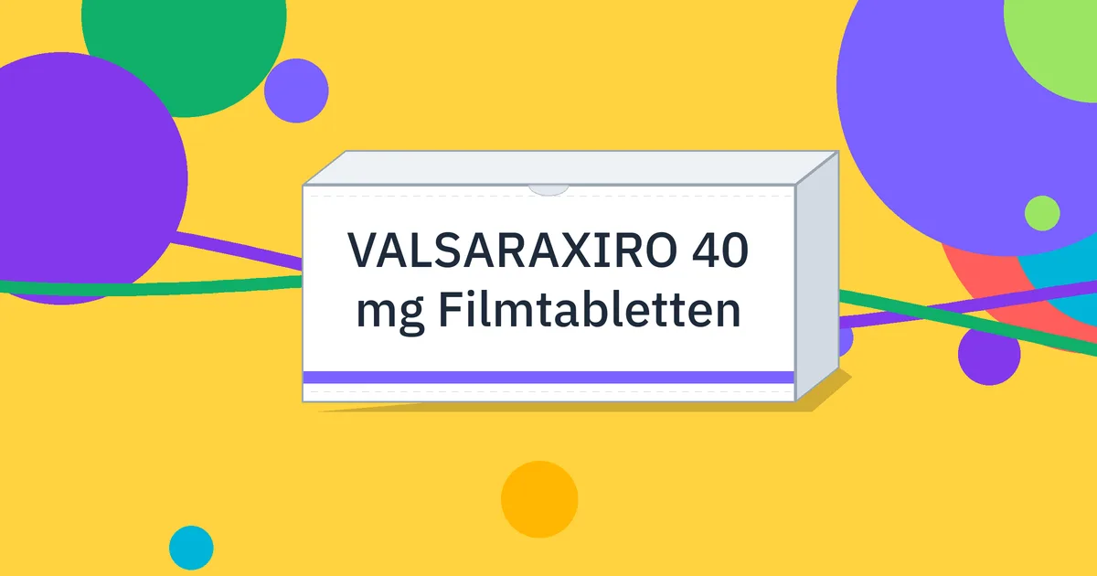 Symbolbild: Packung mit der Aufschrift VALSARAXIRO 40 mg Filmtabletten (PZN 16793221) – Verfügbarkeit und Bezug in Apotheken in Frankfurt am Main