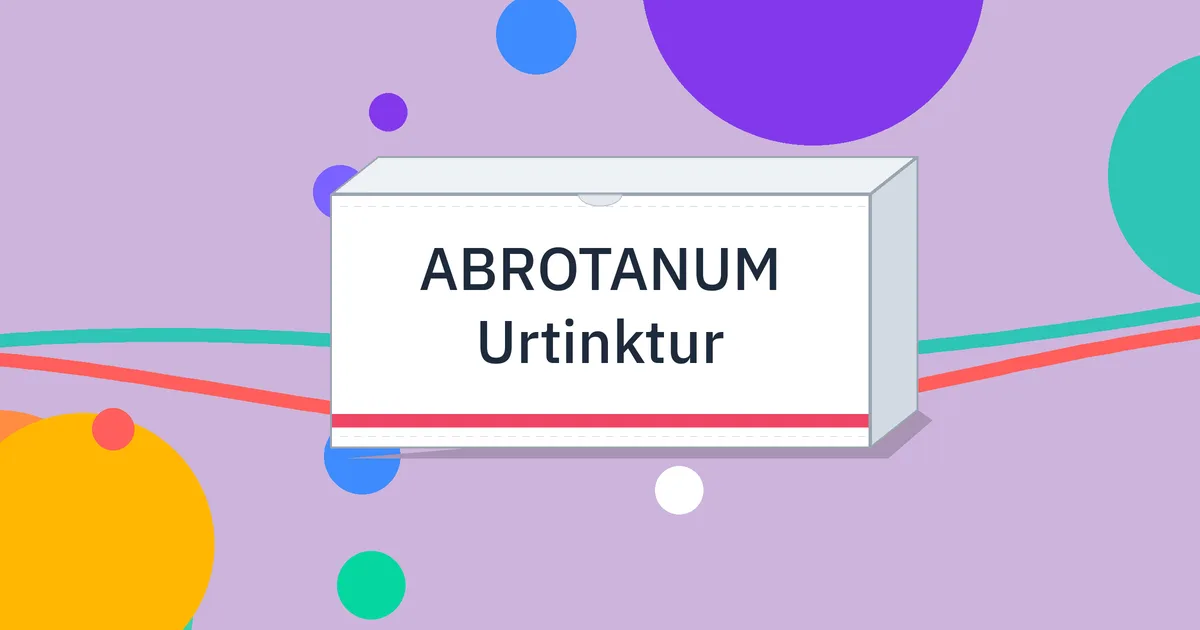 Symbolbild: Packung mit der Aufschrift ABROTANUM Urtinktur (PZN 02108670) – Verfügbarkeit und Bezug in Apotheken in Frankfurt am Main