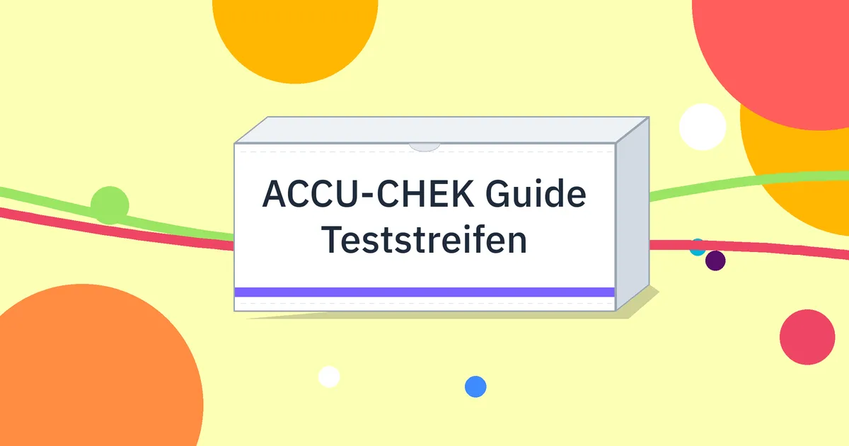 Symbolbild: Packung mit der Aufschrift ACCU-CHEK Guide Teststreifen (PZN 17453036) – Verfügbarkeit und Bezug in Apotheken in Frankfurt am Main