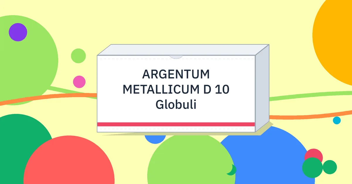 Symbolbild: Packung mit der Aufschrift ARGENTUM METALLICUM D 10 Globuli (PZN 07159666) – Verfügbarkeit und Bezug in Apotheken in Frankfurt am Main