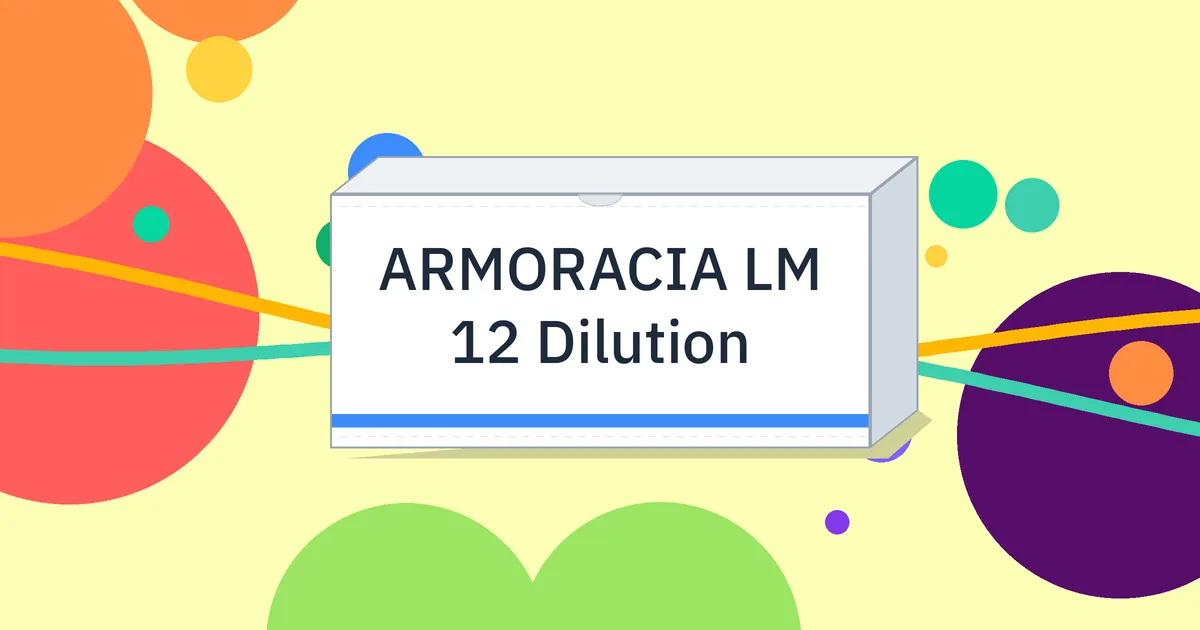 Symbolbild: Packung mit der Aufschrift ARMORACIA LM 12 Dilution (PZN 13393277) – Verfügbarkeit und Bezug in Apotheken in Frankfurt am Main