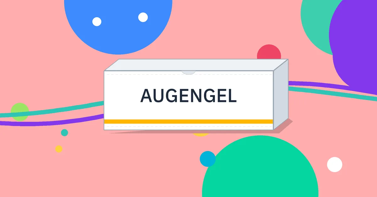 Symbolbild: Packung mit der Aufschrift AUGENGEL (PZN 10739166) – Verfügbarkeit und Bezug in Apotheken in Frankfurt am Main