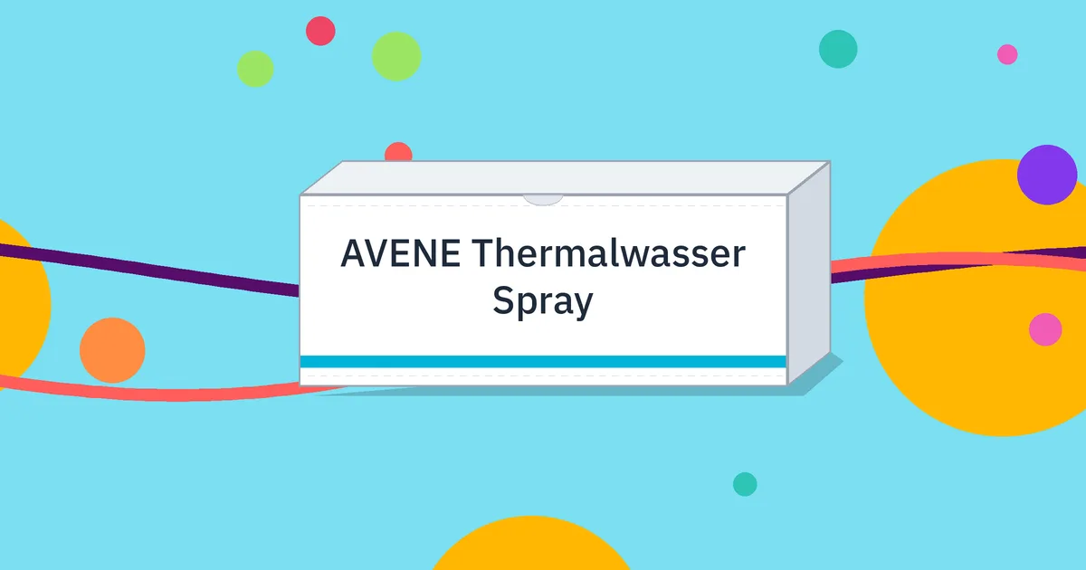 Symbolbild: Packung mit der Aufschrift AVENE Thermalwasser Spray (PZN 08762086) – Verfügbarkeit und Bezug in Apotheken in Frankfurt am Main
