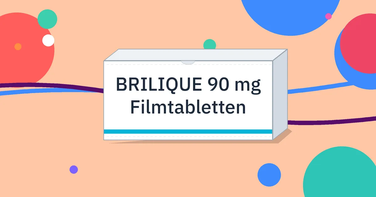 Symbolbild: Packung mit der Aufschrift BRILIQUE 90 mg Filmtabletten (PZN 07560021) – Verfügbarkeit und Bezug in Apotheken in Frankfurt am Main