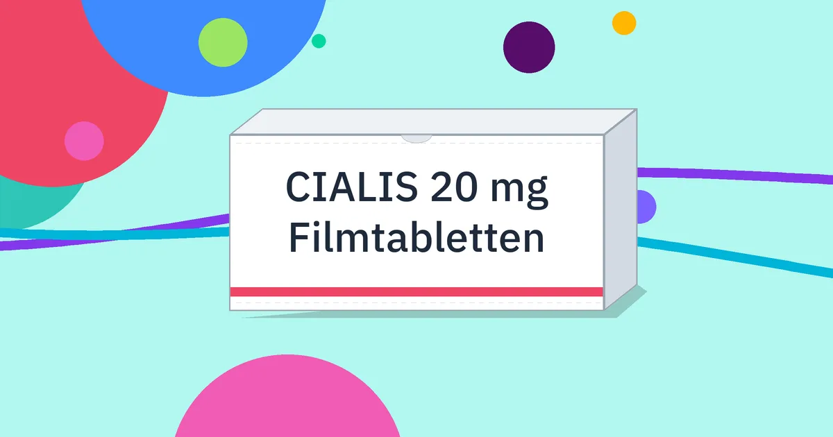 Symbolbild: Packung mit der Aufschrift CIALIS 20 mg Filmtabletten (PZN 11525214) – Verfügbarkeit und Bezug in Apotheken in Frankfurt am Main