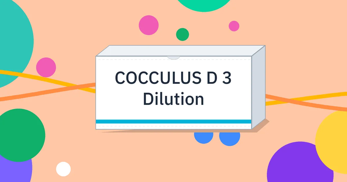 Symbolbild: Packung mit der Aufschrift COCCULUS D 3 Dilution (PZN 02112855) – Verfügbarkeit und Bezug in Apotheken in Frankfurt am Main