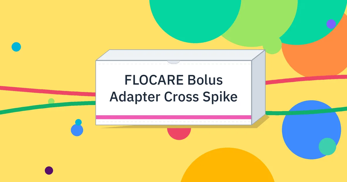 Symbolbild: Packung mit der Aufschrift FLOCARE Bolus Adapter Cross Spike (PZN 11290047) – Verfügbarkeit und Bezug in Apotheken in Frankfurt am Main