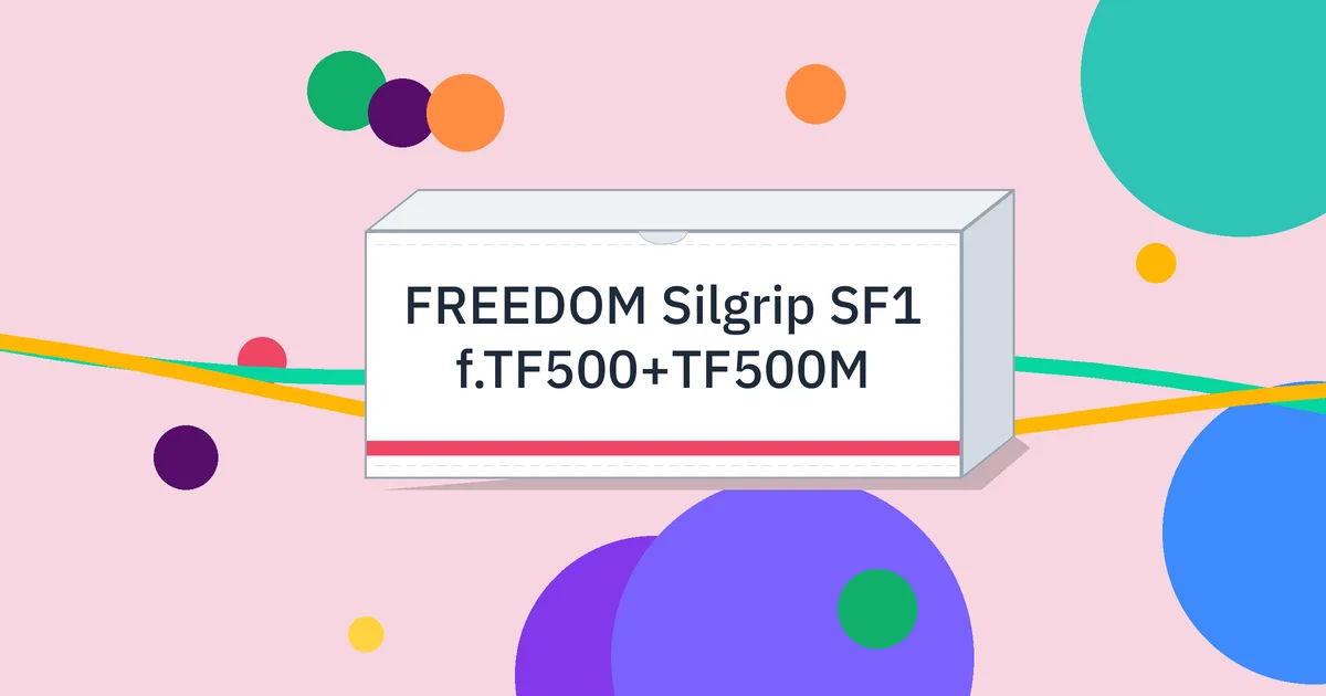 Symbolbild: Packung mit der Aufschrift FREEDOM Silgrip SF1 f.TF500+TF500M (PZN 04177379) – Verfügbarkeit und Bezug in Apotheken in Frankfurt am Main