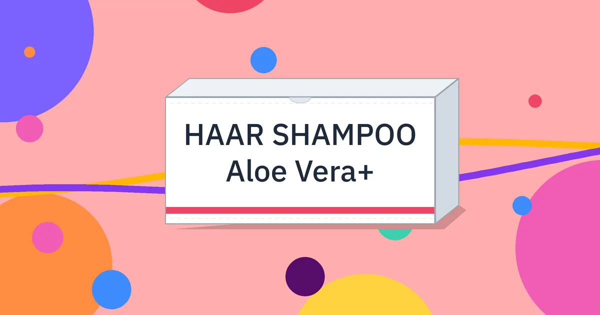 Symbolbild: Packung mit der Aufschrift HAAR SHAMPOO Aloe Vera+ (PZN 17428400) – Verfügbarkeit und Bezug in Apotheken in Frankfurt am Main