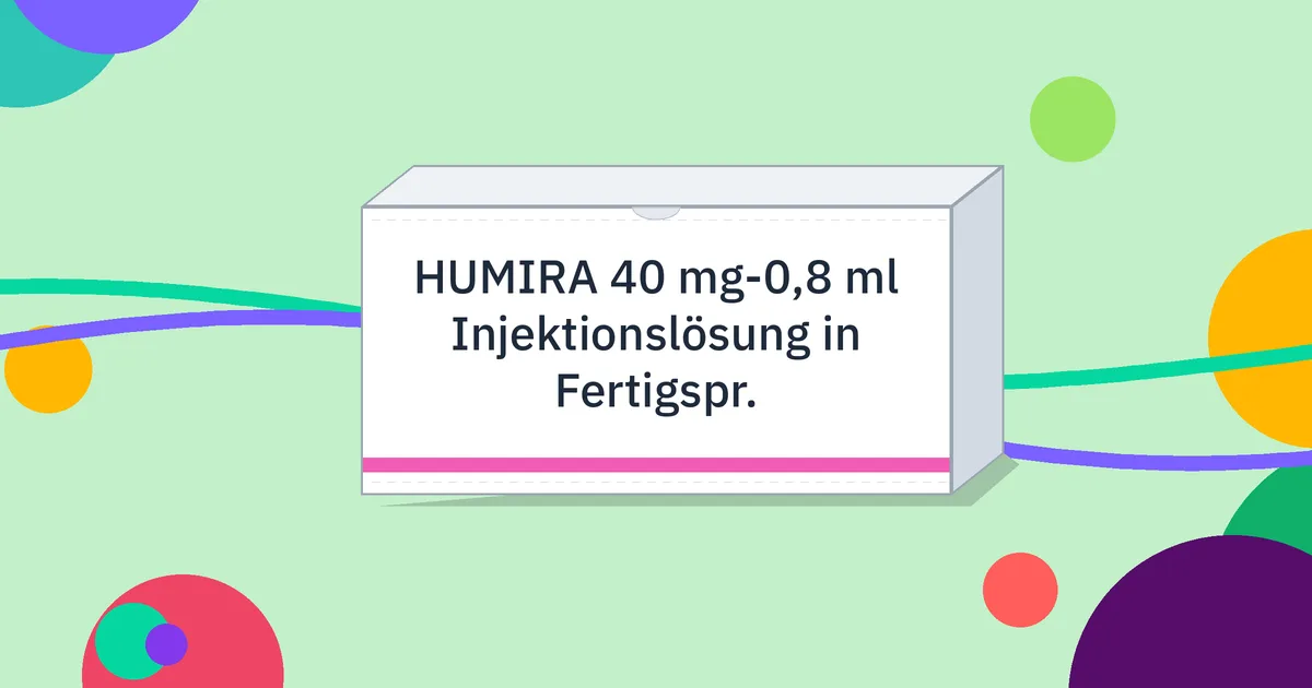 Symbolbild: Packung mit der Aufschrift HUMIRA 40 mg-0,8 ml Injektionslösung in Fertigspr. (PZN 09635651) – Verfügbarkeit und Bezug in Apotheken in Frankfurt am Main