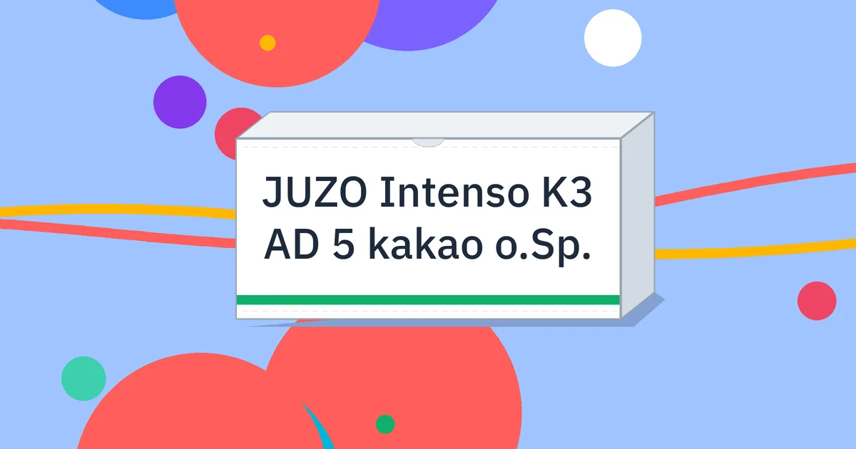 Symbolbild: Packung mit der Aufschrift JUZO Intenso K3 AD 5 kakao o.Sp. (PZN 18638269) – Verfügbarkeit und Bezug in Apotheken in Frankfurt am Main
