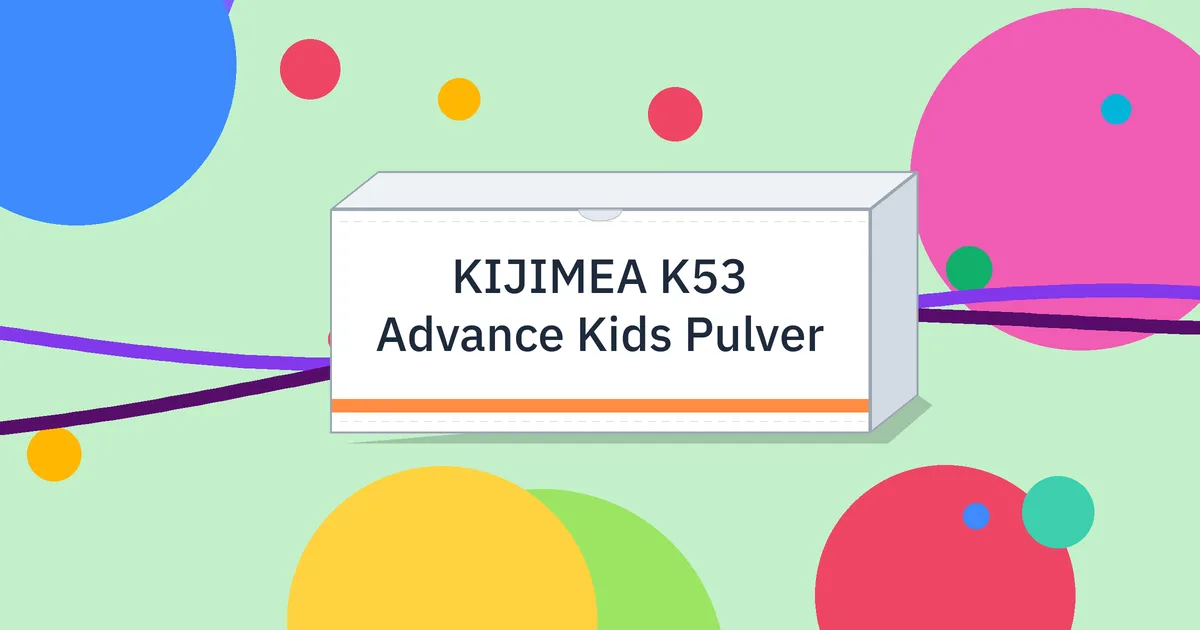 Symbolbild: Packung mit der Aufschrift KIJIMEA K53 Advance Kids Pulver (PZN 20164583) – Verfügbarkeit und Bezug in Apotheken in Frankfurt am Main
