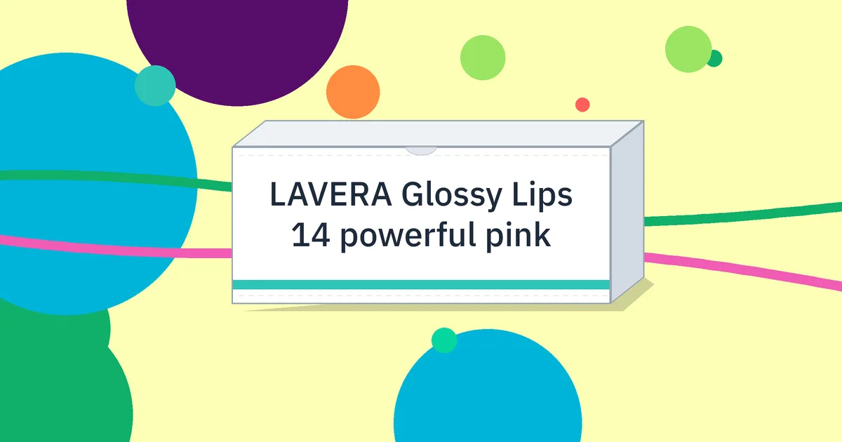 Symbolbild: Packung mit der Aufschrift LAVERA Glossy Lips 14 powerful pink (PZN 11145747) – Verfügbarkeit und Bezug in Apotheken in Frankfurt am Main