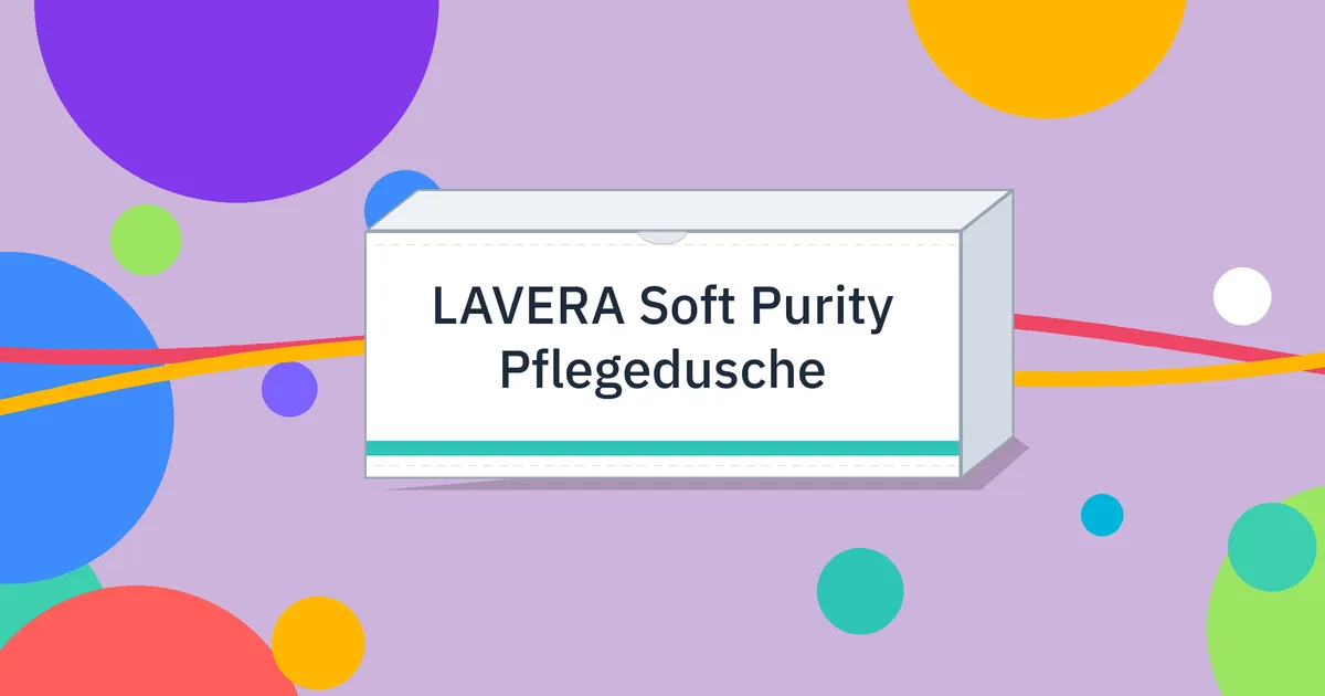 Symbolbild: Packung mit der Aufschrift LAVERA Soft Purity Pflegedusche (PZN 15257822) – Verfügbarkeit und Bezug in Apotheken in Frankfurt am Main