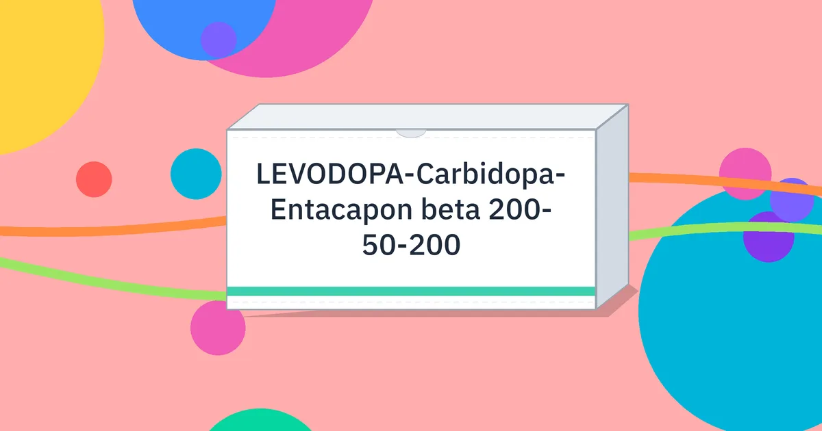 Symbolbild: Packung mit der Aufschrift LEVODOPA-Carbidopa-Entacapon beta 200-50-200 (PZN 10324732) – Verfügbarkeit und Bezug in Apotheken in Frankfurt am Main