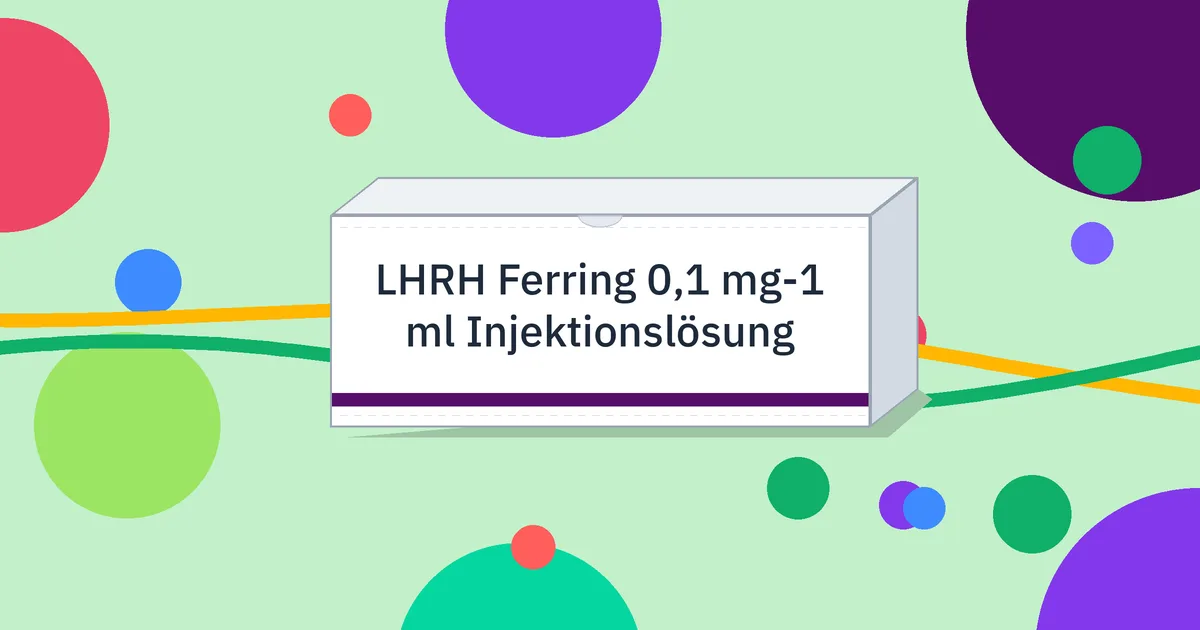 Symbolbild: Packung mit der Aufschrift LHRH Ferring 0,1 mg-1 ml Injektionslösung (PZN 04414566) – Verfügbarkeit und Bezug in Apotheken in Frankfurt am Main