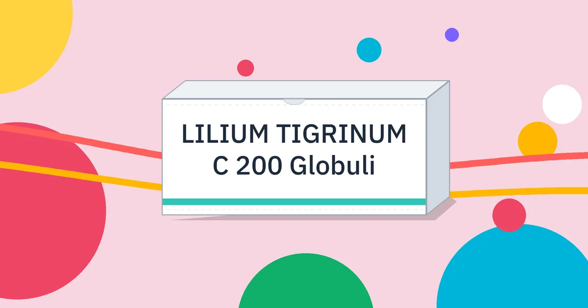 Symbolbild: Packung mit der Aufschrift LILIUM TIGRINUM C 200 Globuli (PZN 04224452) – Verfügbarkeit und Bezug in Apotheken in Frankfurt am Main