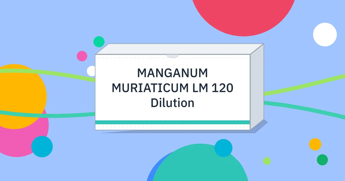 Symbolbild: Packung mit der Aufschrift MANGANUM MURIATICUM LM 120 Dilution (PZN 12944025) – Verfügbarkeit und Bezug in Apotheken in Frankfurt am Main