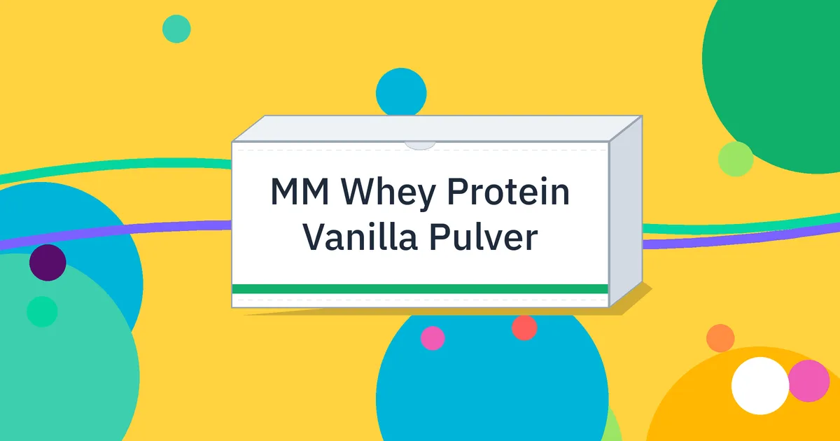 Symbolbild: Packung mit der Aufschrift MM Whey Protein Vanilla Pulver (PZN 16833334) – Verfügbarkeit und Bezug in Apotheken in Frankfurt am Main