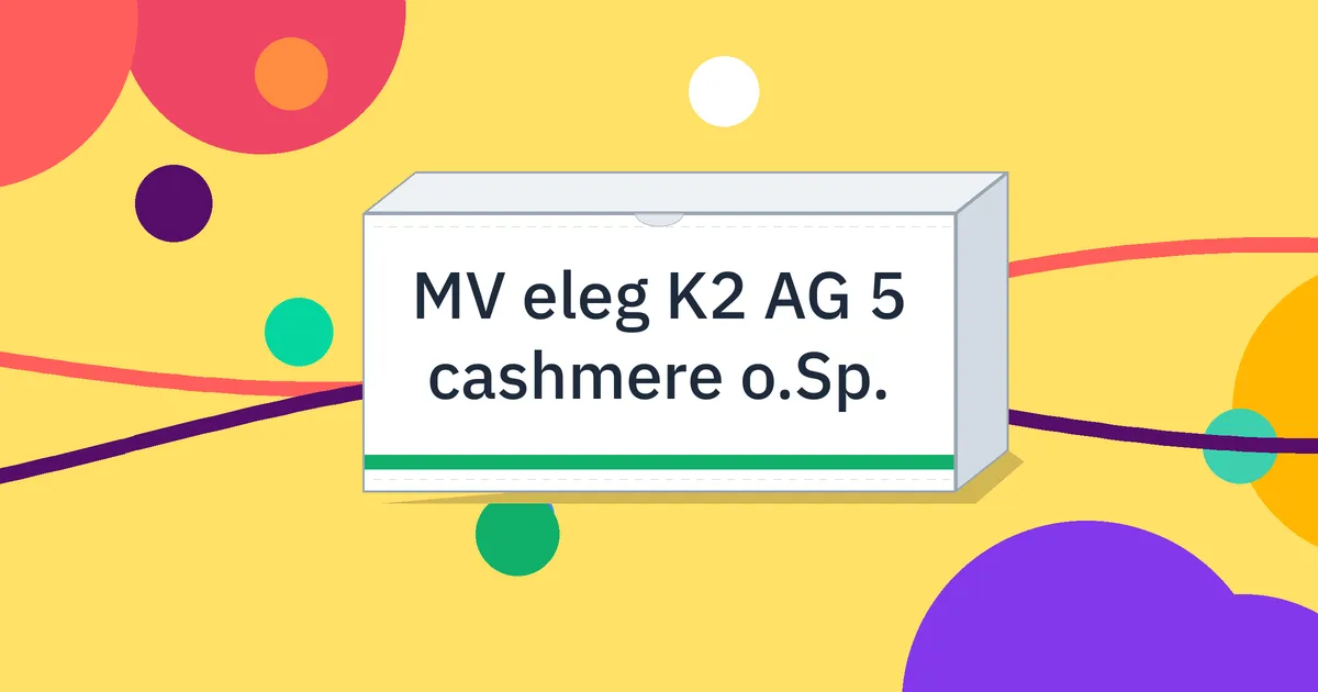 Symbolbild: Packung mit der Aufschrift MV eleg K2 AG 5 cashmere o.Sp. (PZN 14679923) – Verfügbarkeit und Bezug in Apotheken in Frankfurt am Main