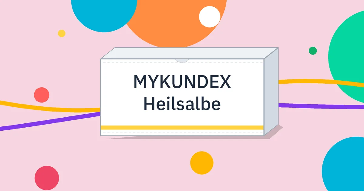 Symbolbild: Packung mit der Aufschrift MYKUNDEX Heilsalbe (PZN 01074408) – Verfügbarkeit und Bezug in Apotheken in Frankfurt am Main
