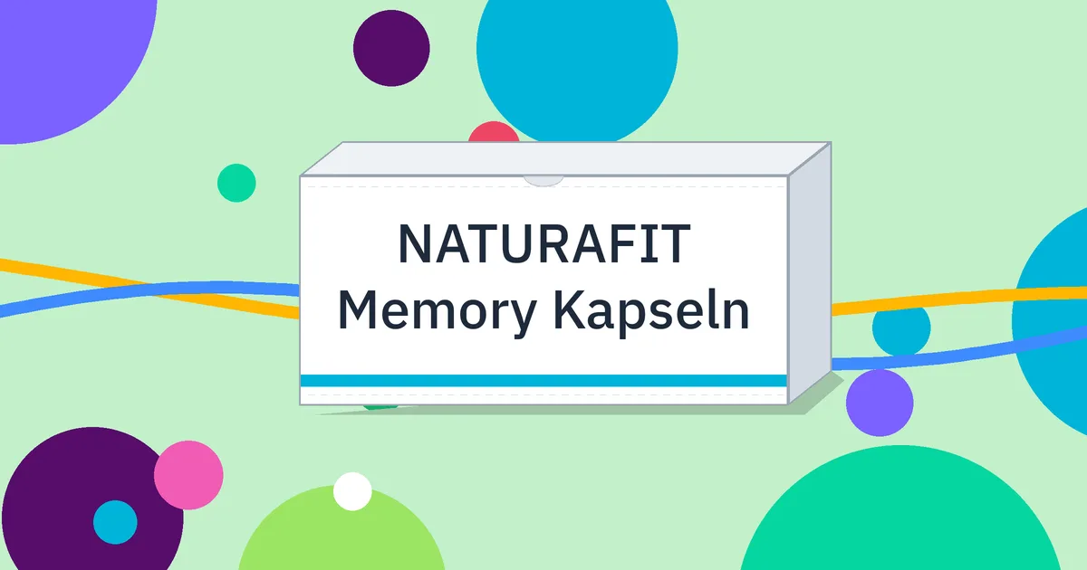 Symbolbild: Packung mit der Aufschrift NATURAFIT Memory Kapseln (PZN 04377730) – Verfügbarkeit und Bezug in Apotheken in Frankfurt am Main