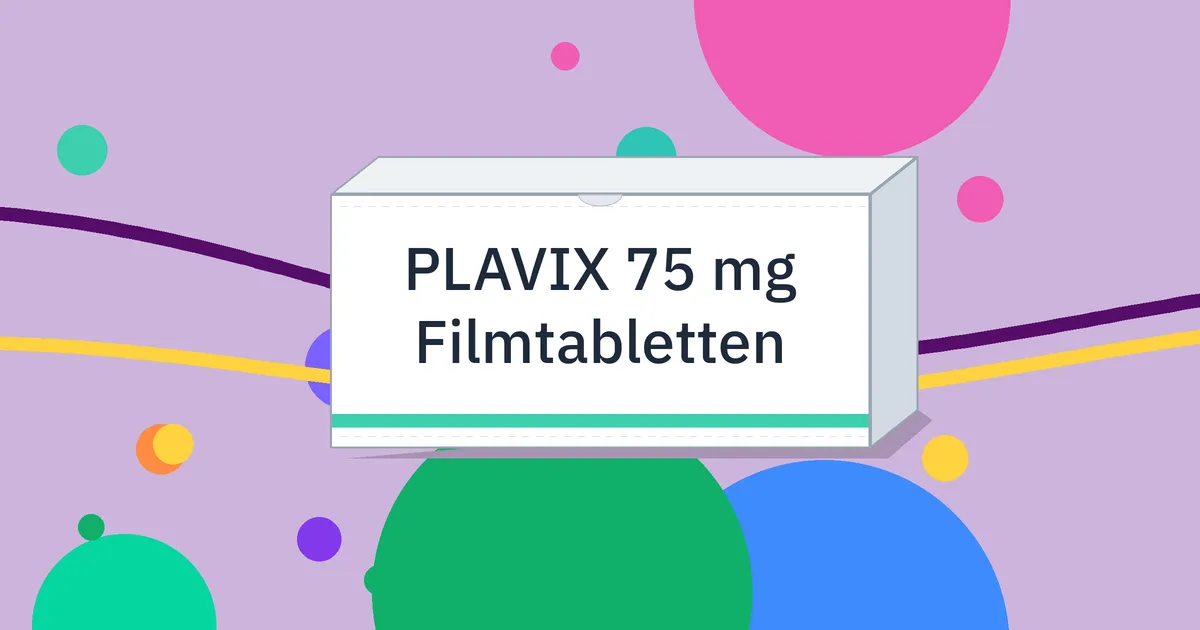 Symbolbild: Packung mit der Aufschrift PLAVIX 75 mg Filmtabletten (PZN 00276995) – Verfügbarkeit und Bezug in Apotheken in Frankfurt am Main