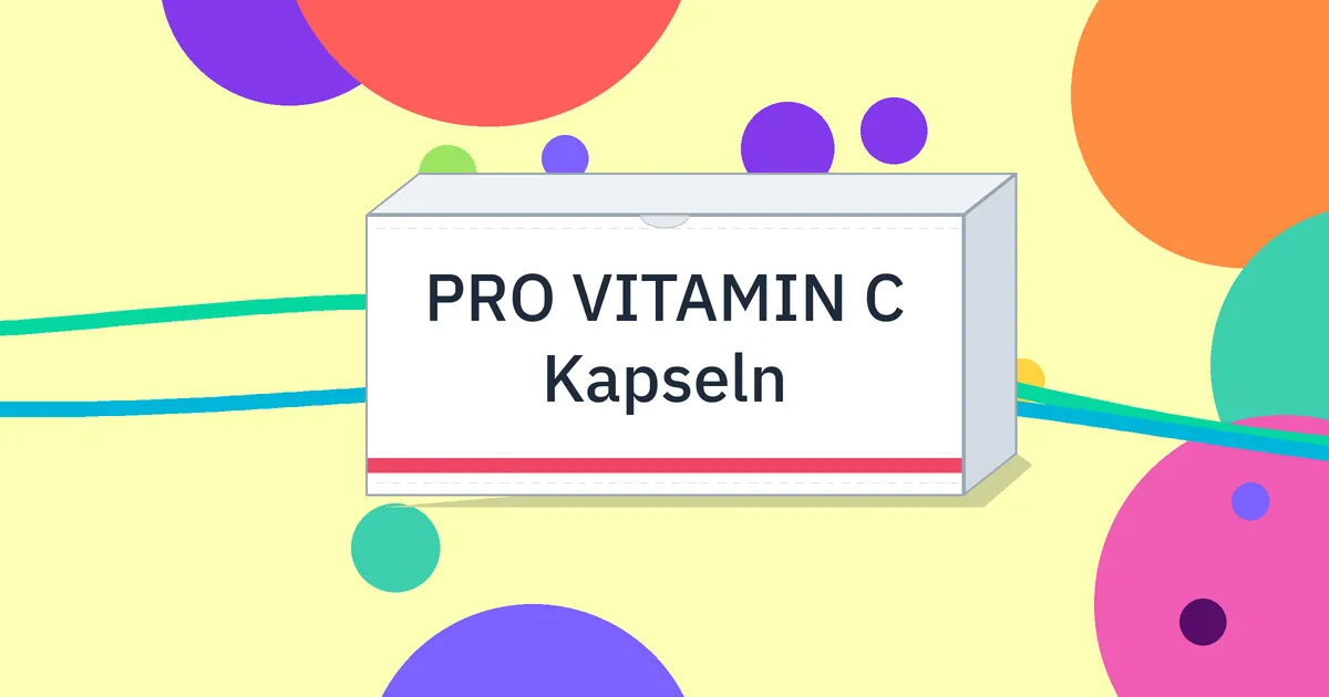 Symbolbild: Packung mit der Aufschrift PRO VITAMIN C Kapseln (PZN 19235326) – Verfügbarkeit und Bezug in Apotheken in Frankfurt am Main
