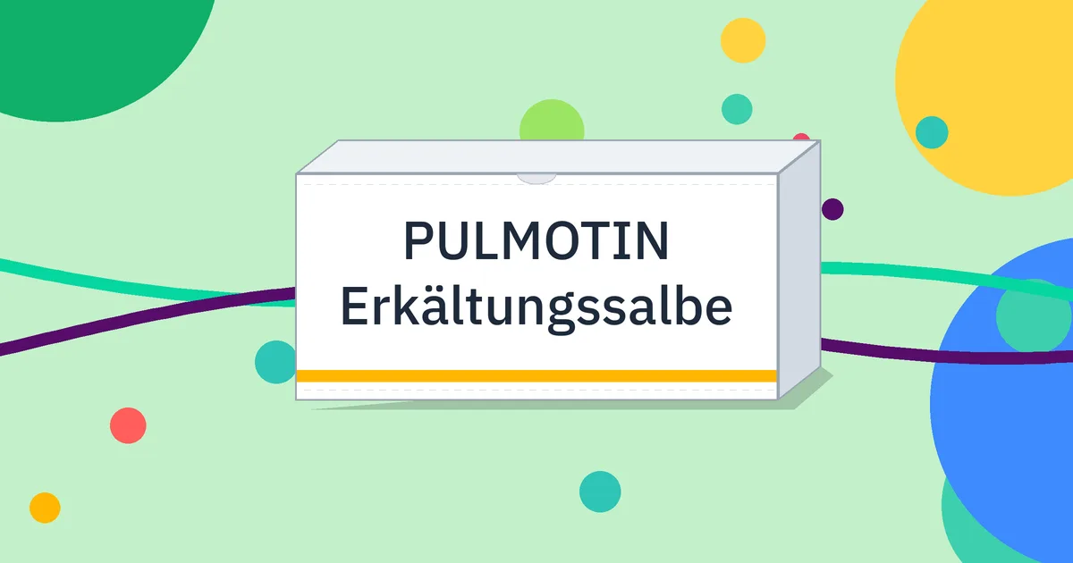 Symbolbild: Packung mit der Aufschrift PULMOTIN Erkältungssalbe (PZN 13725880) – Verfügbarkeit und Bezug in Apotheken in Frankfurt am Main