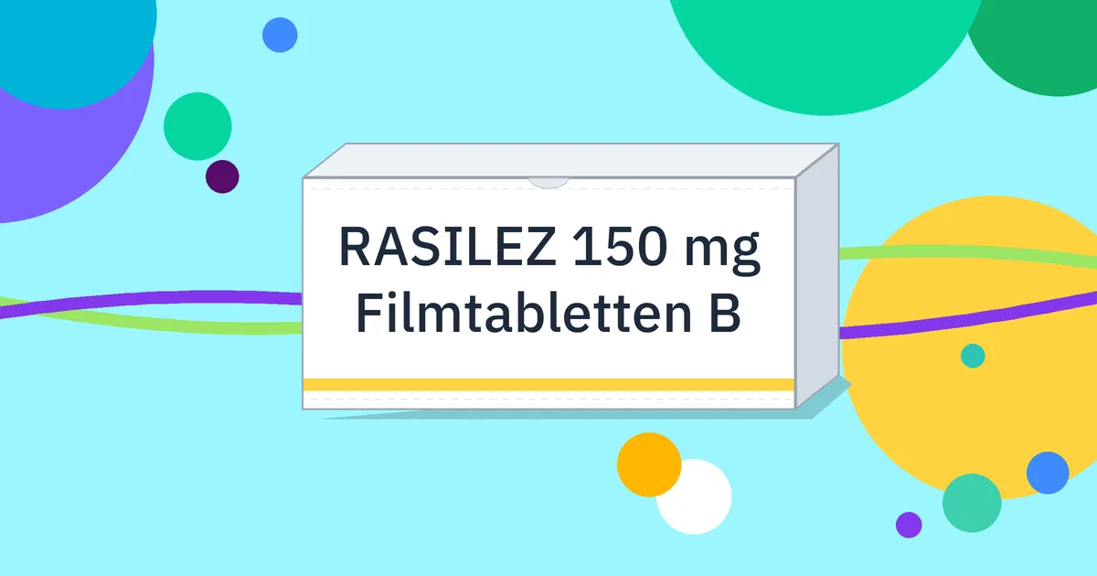Symbolbild: Packung mit der Aufschrift RASILEZ 150 mg Filmtabletten B (PZN 09284401) – Verfügbarkeit und Bezug in Apotheken in Frankfurt am Main