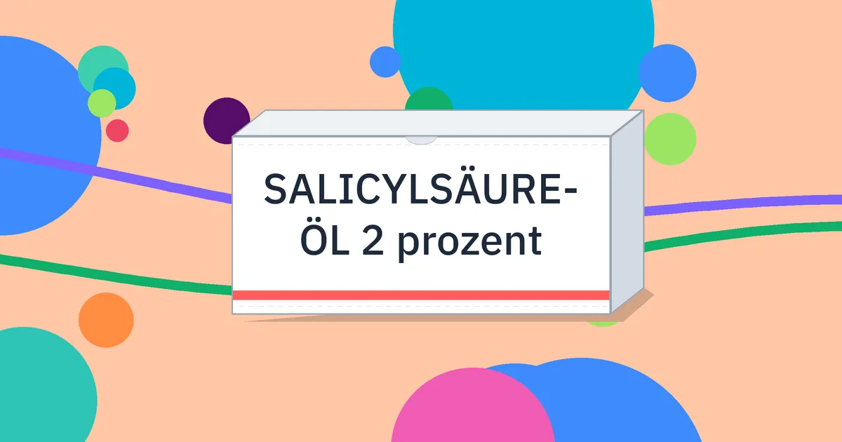 Symbolbild: Packung mit der Aufschrift SALICYLSÄURE-ÖL 2 prozent (PZN 18432295) – Verfügbarkeit und Bezug in Apotheken in Frankfurt am Main