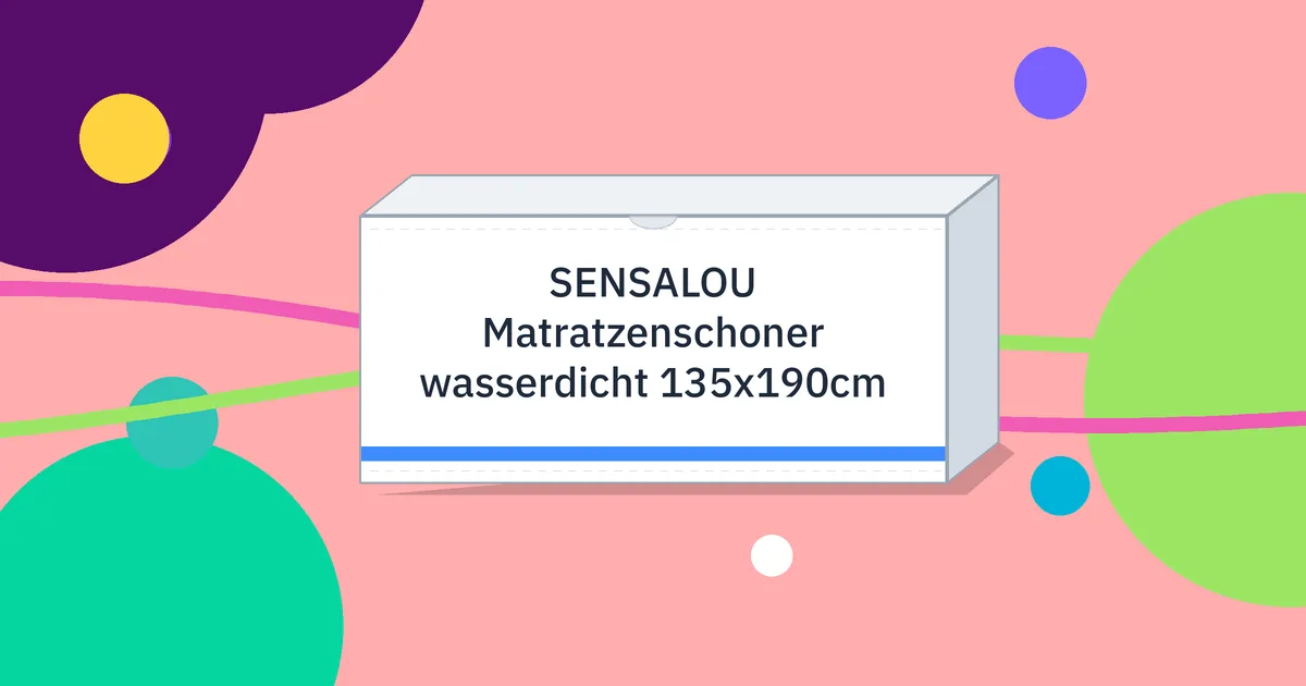 Symbolbild: Packung mit der Aufschrift SENSALOU Matratzenschoner wasserdicht 135x190cm (PZN 20740325) – Verfügbarkeit und Bezug in Apotheken in Frankfurt am Main